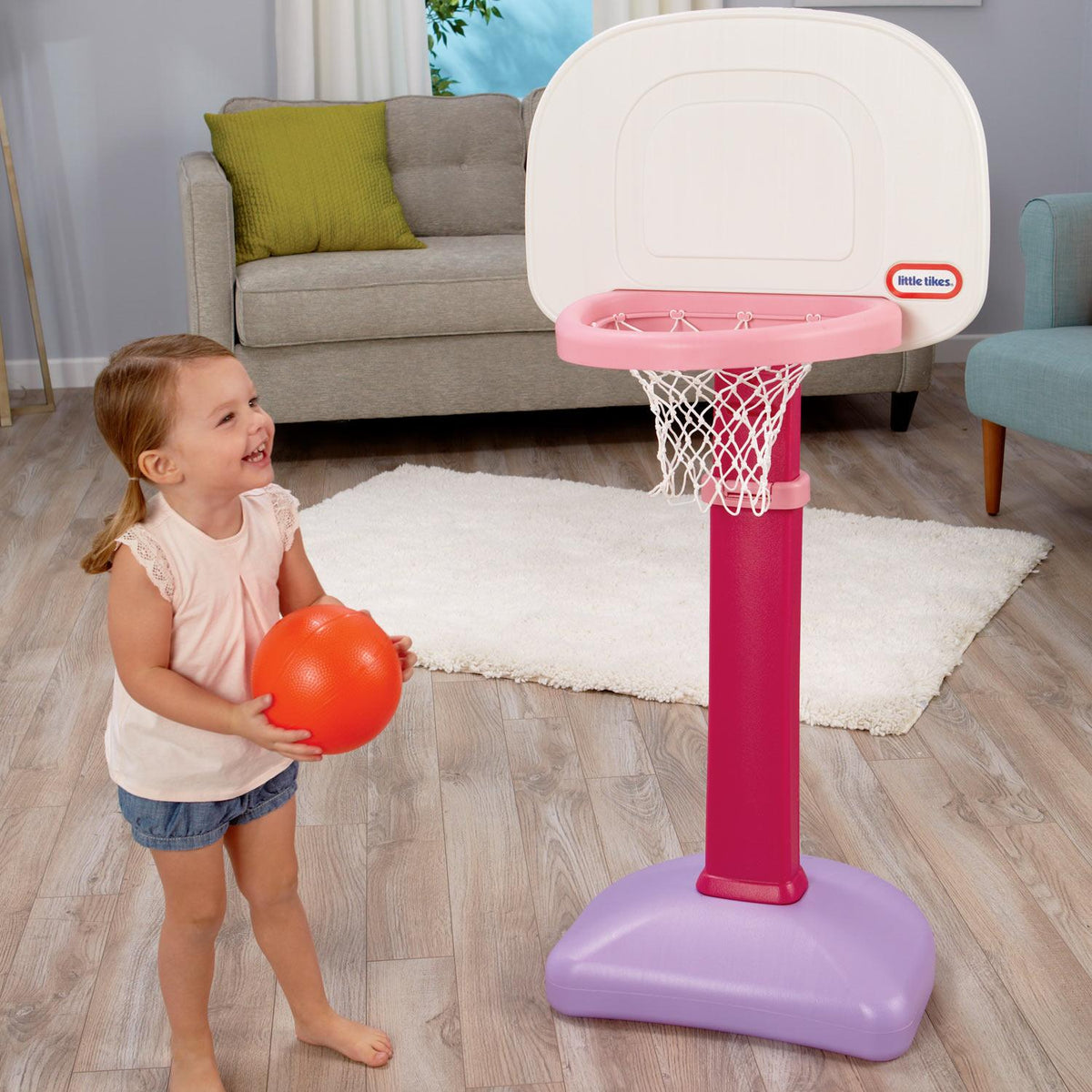 TotSports™ Easy Score™ Basketball Set - Pink – Little Tikes ...